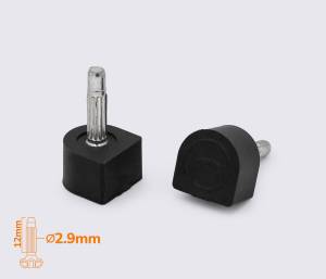 CASALI Standard, шт.2.9мм черный набойки полиуретановые на штыре ...