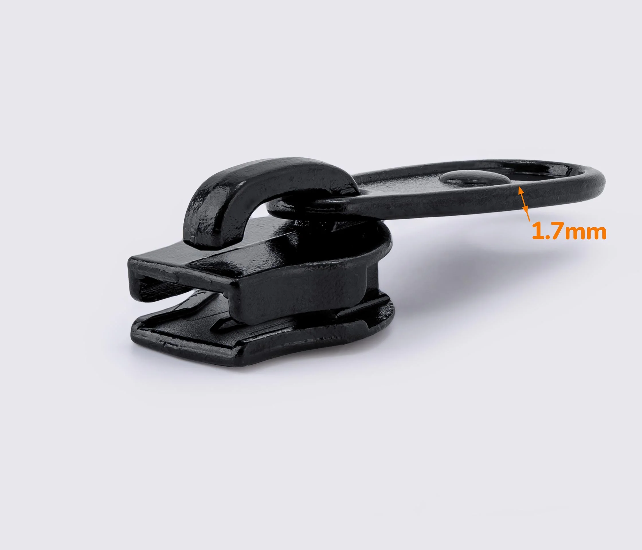 Бегунок №8 на спиральную молнию, арт. НН-3142 (N-82084) без фиксатора ...